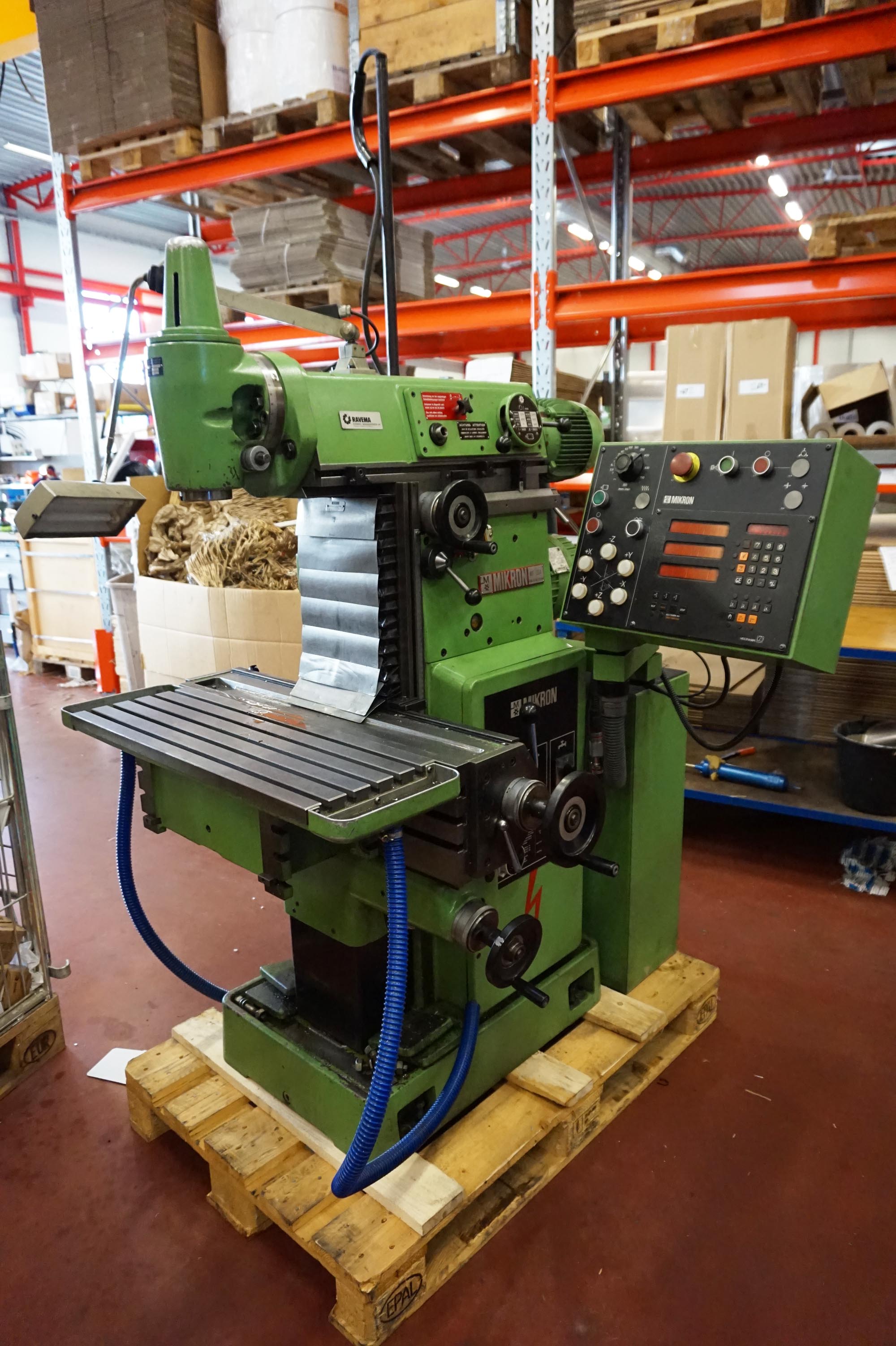 Milling machine Mikron WF2-SA - Manual Milling Machines - Milling machines - Machines - Gnosjö ...